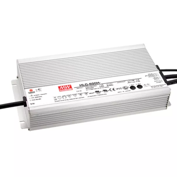 MEAN WELL HLG-600H-48AB IP65 48V 600-Watt Waterproof Dimmable LED Driver | Power Supplies Australia